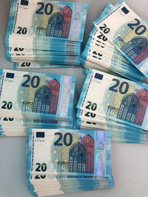 20 Euro Prop Money | Realistic €20 Movie Prop Bills for Training