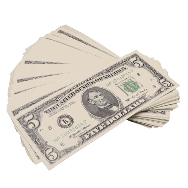 Realistic $20 Prop Money Bills | Legal & Double-Sided